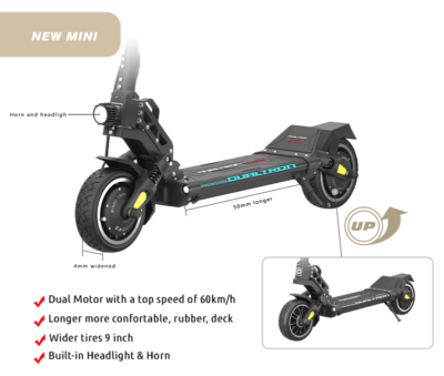 Dualtron Mini Special - DUAL Motor (52V, 21Ah LG) - City Roll